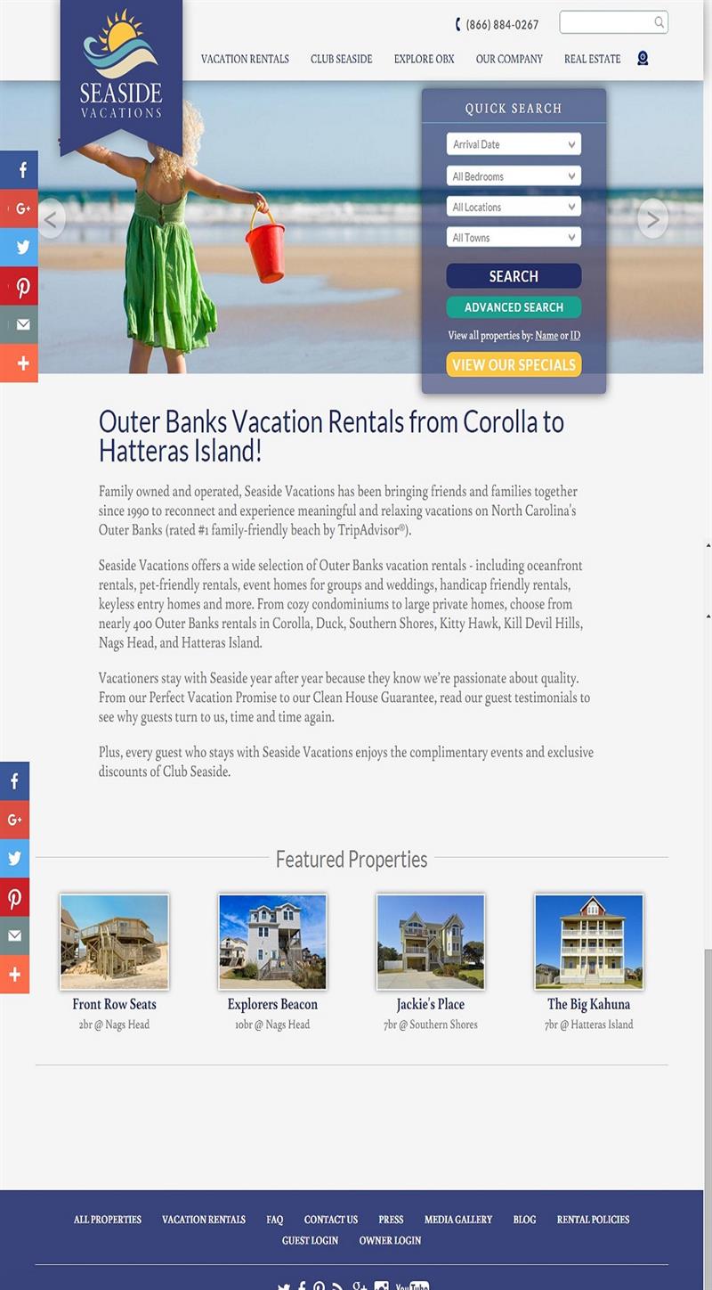 Web Design & Marketing Services for Vacation Rental Managers